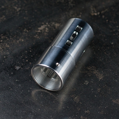 3.5" Double female threaded connector - Graflex Clamp Adapter